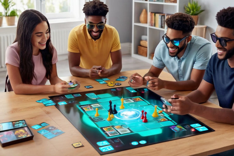 Board game with holograms and augmented reality by Jeffsu - Playground