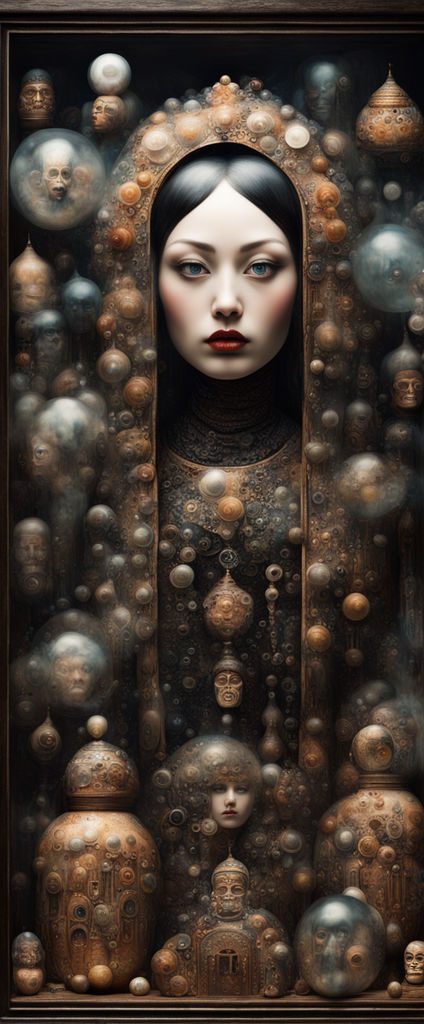 Fouble exposure complex surreal of Shadow Box image showcase... by Jonkin - Playground