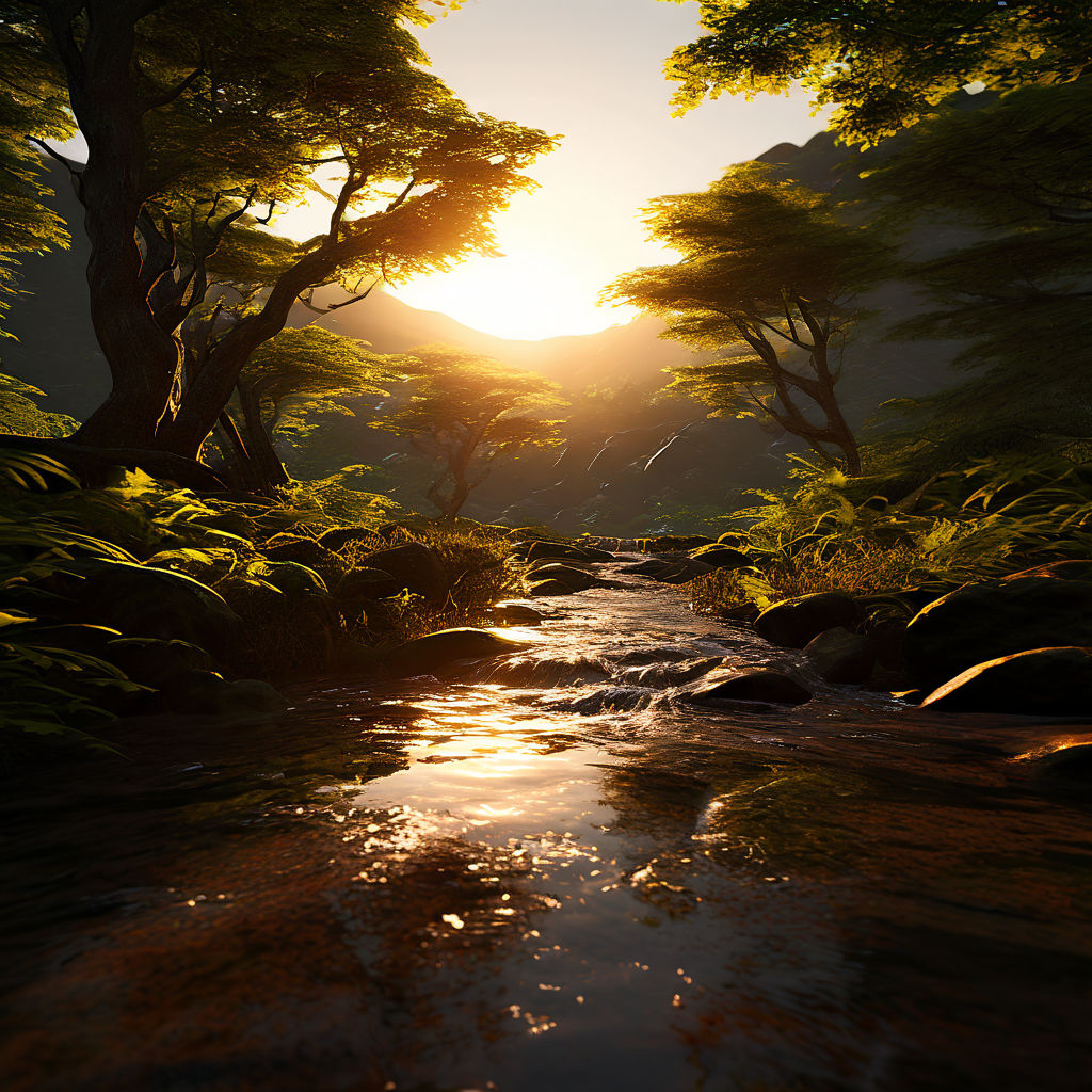 A mesmerizing nature scene by Antonio Wall - Playground