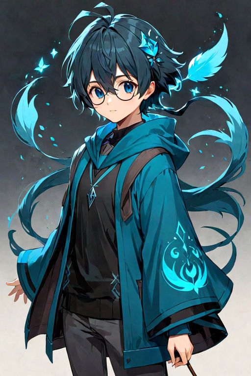 A Drawing Of Harry Potter With Lucario By Gluk Grung Playground