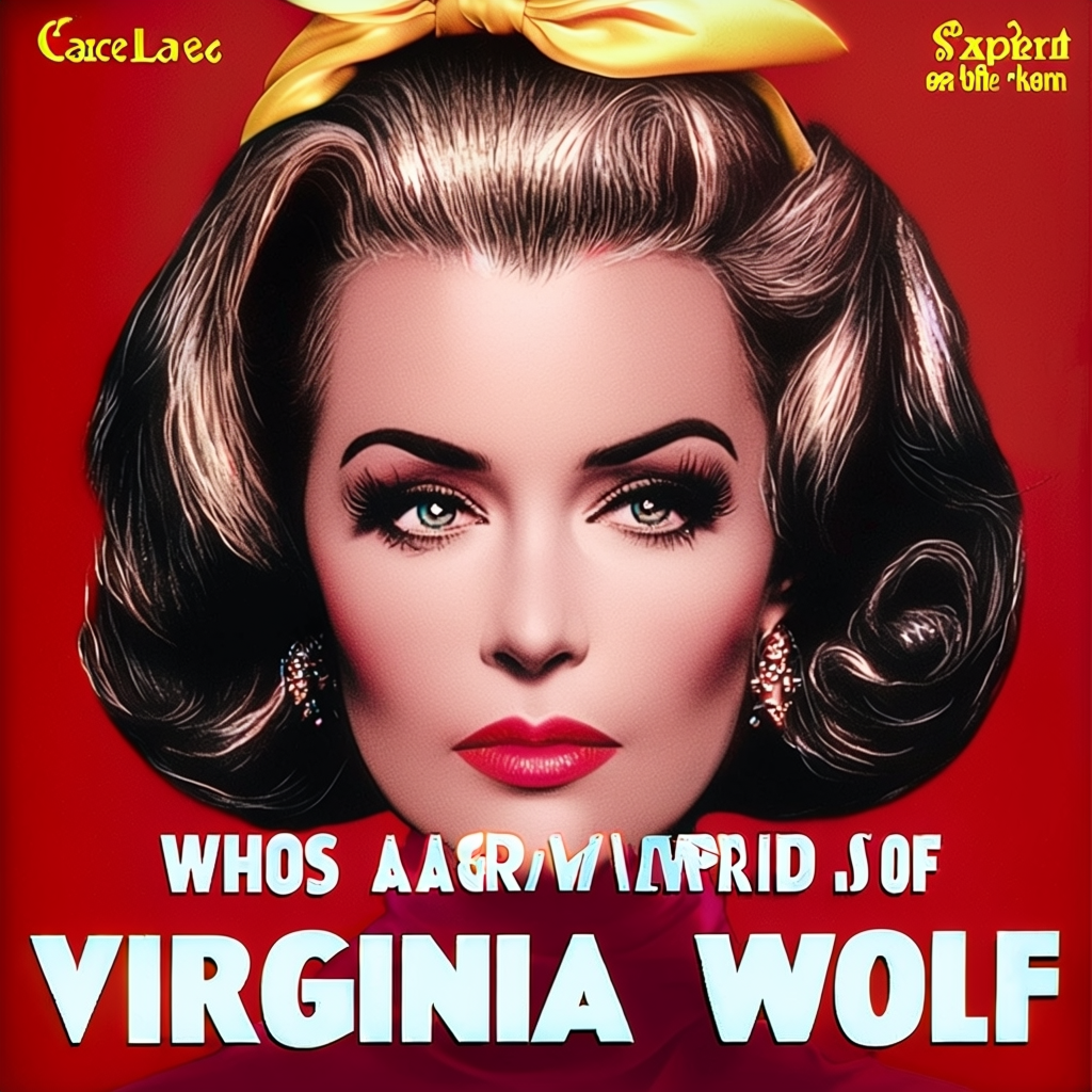 CARCATURE OF LIZ TAYLOR IN WHOS AFRAID OF VIRGINMIA WOLF by Frank ...