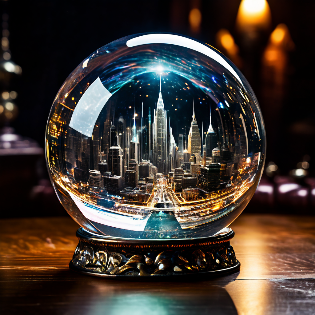 The experience of having a crystal ball that can see into th... by 아리랑 ...