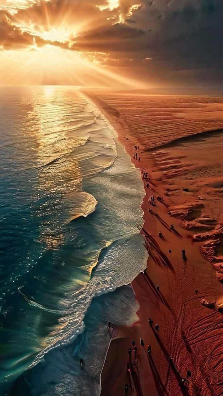 The Power of God: An aerial view of the Red Sea by Davyson Chaves ...