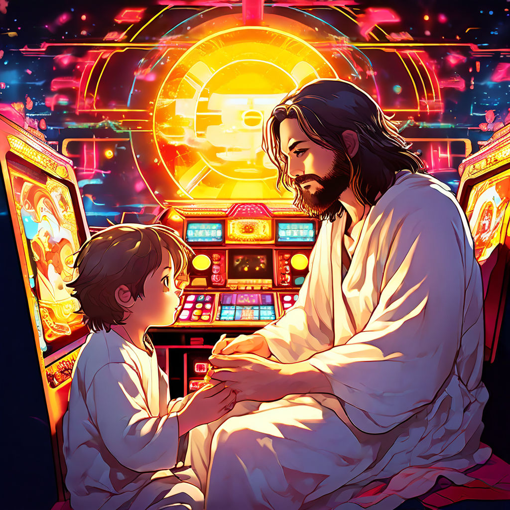 Anime portrayal of Jesus Christ by Taras Bykov - Playground