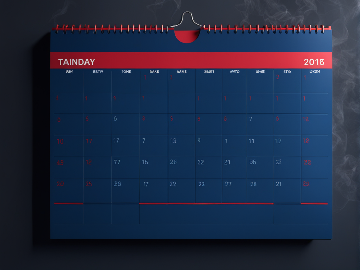Empty calendar by Ajans Bet - Playground