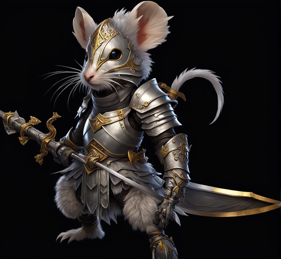 Burmecian knight from Final Fantasy kingdom by Steph Allard - Playground