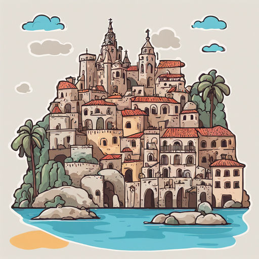 Illustration of famous places in Spain by Dilek Erdem - Playground