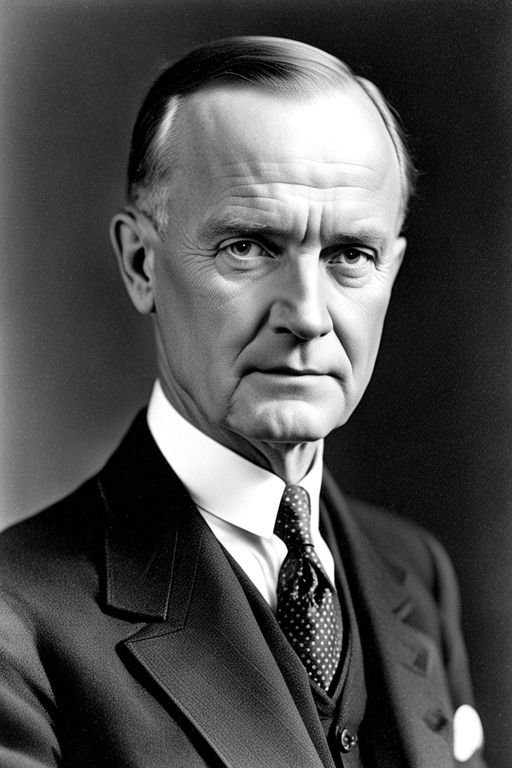 Calvin Coolidge (1923-1929) by Deepak Kumar - Playground