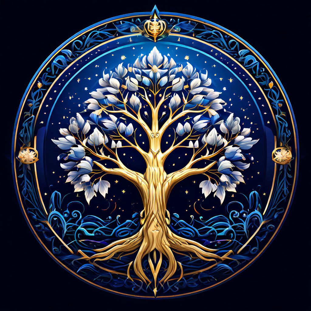 "Create a simple coat of arms for the planet Nocturnia. The ... by x ...