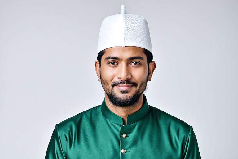 AN INDIAN MUSLIM MOLAVI by Akash Sarkar - Playground