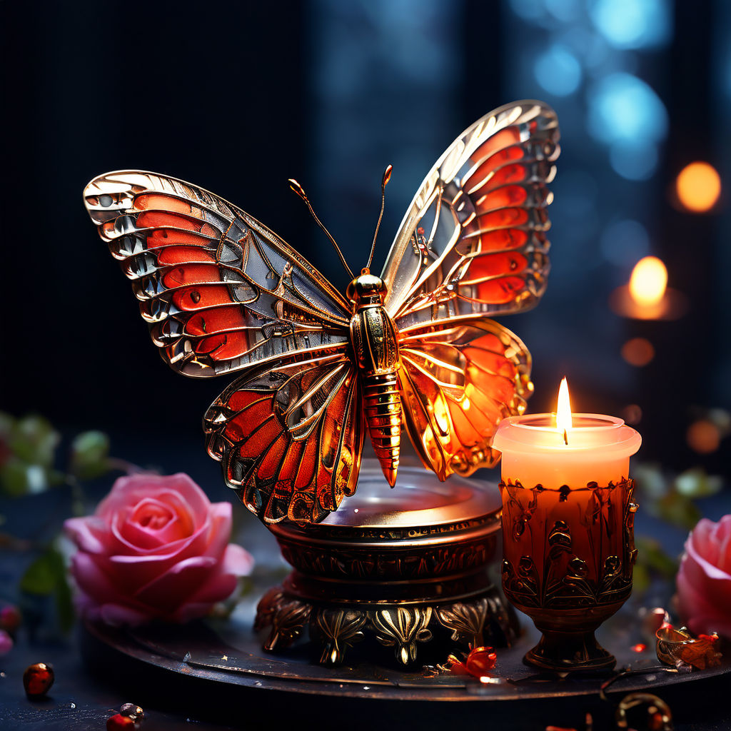 Beautiful moth by Peace For All - Playground