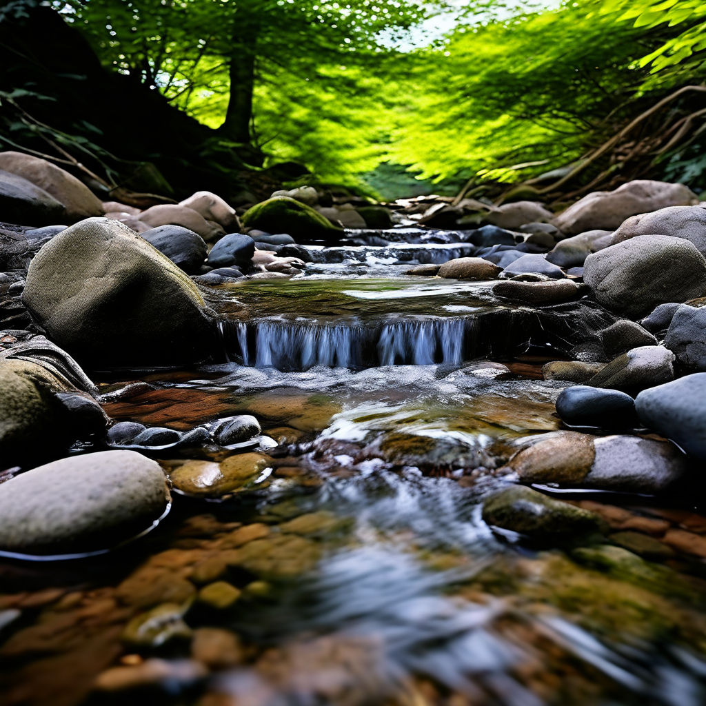 11. Trickling streams: Small by sandy - Playground