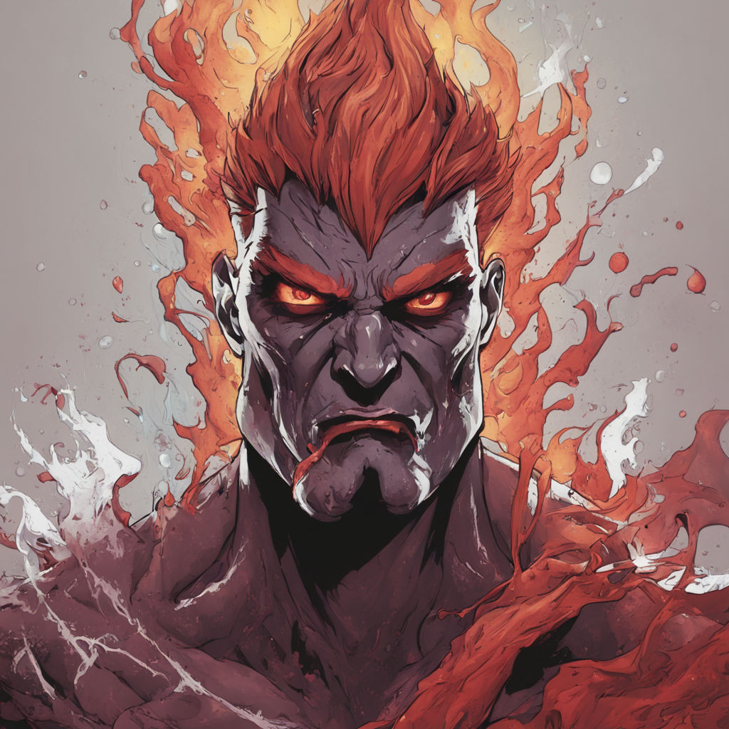 Dormammu in the style of kratos face by Никита Комаров - Playground