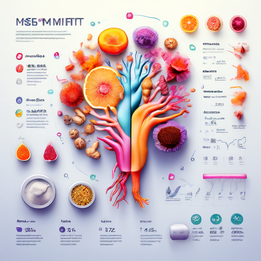 "A colorful infographic displaying the benefits of MSM. Incl... by ...