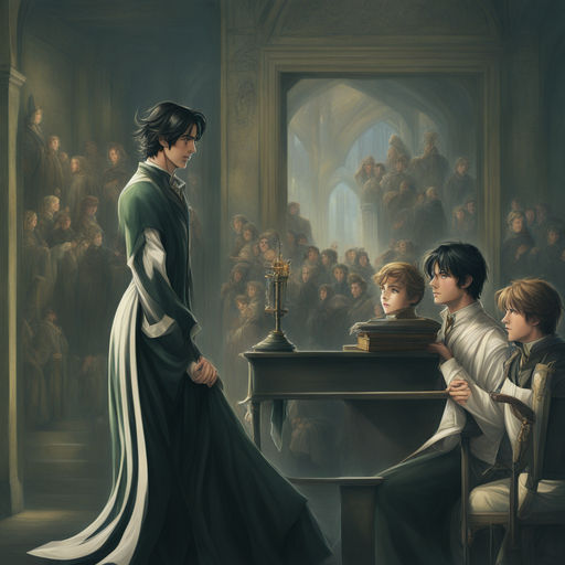 Regulus Black and Pandora fanart in Hogwarts. by Kaydie Abbs - Playground