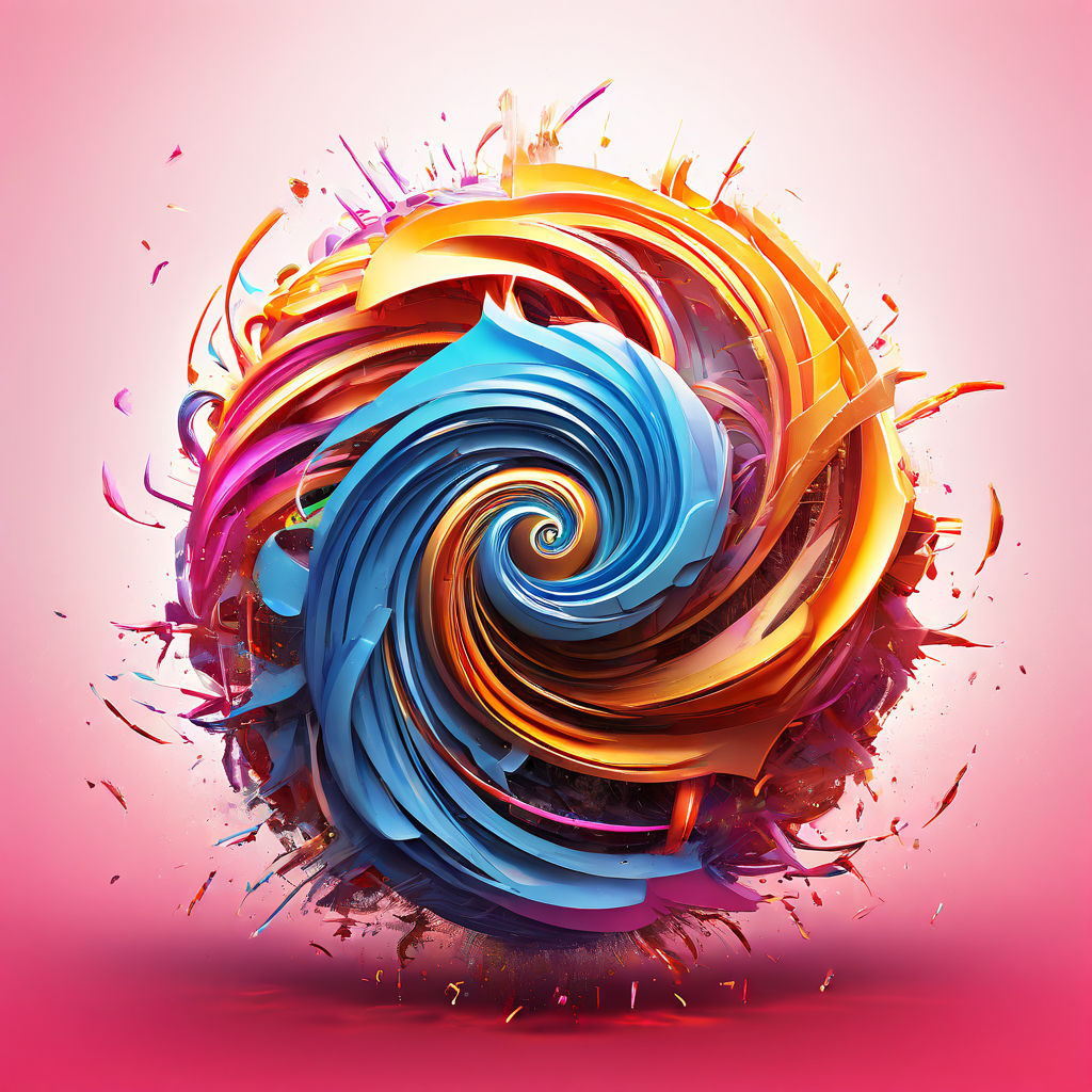 Logo exploding with creativity by Nelson Gómez - Playground