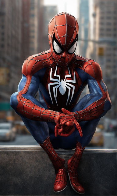 It clown AS Spider-Man by Desrizal - Playground