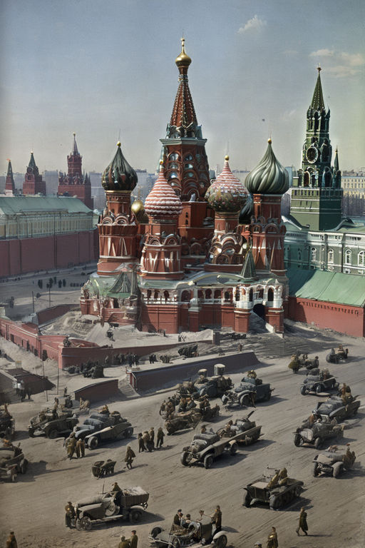 The invention of the Moscow colored in WW2 by Mohamed Mohamed - Playground