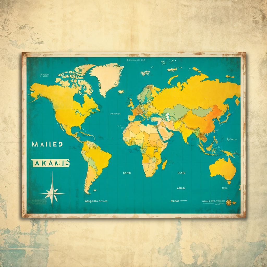 World map by Mega Wati - Playground