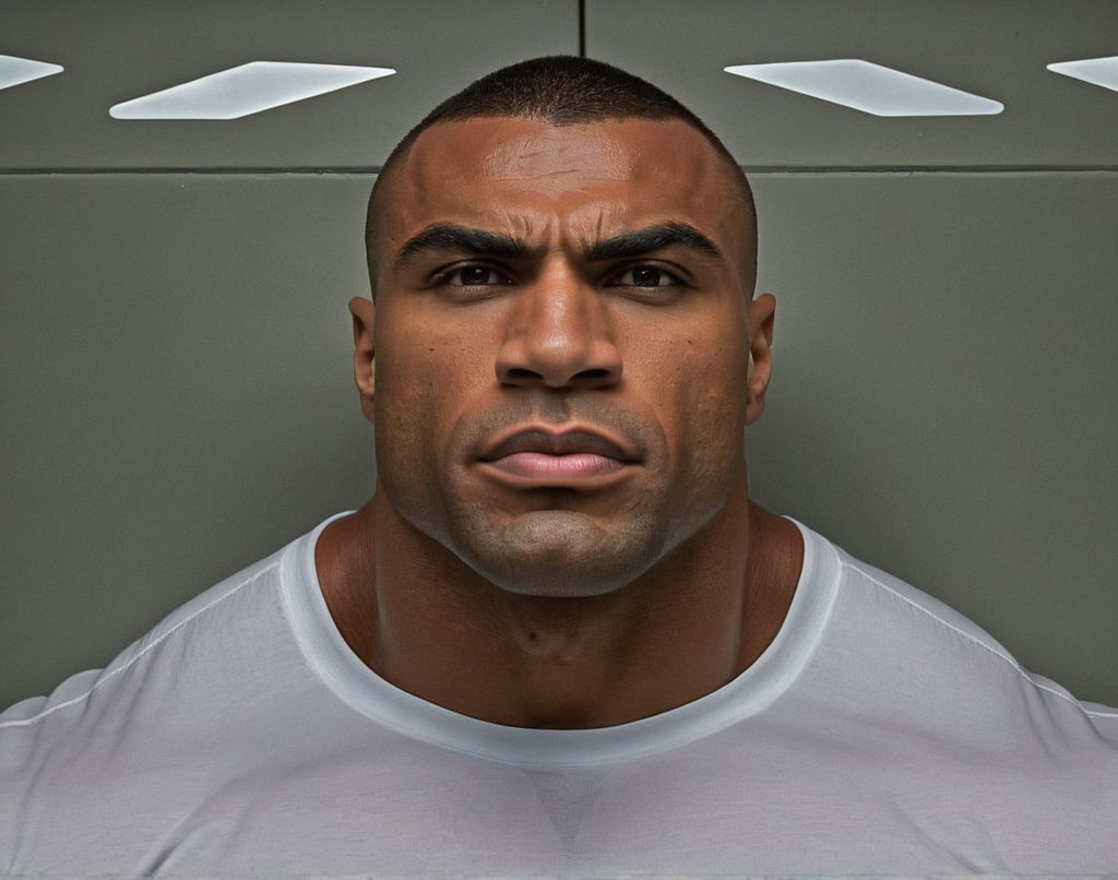 Extremely muscled face.Extremely muscled face.Extremely musc... by ...