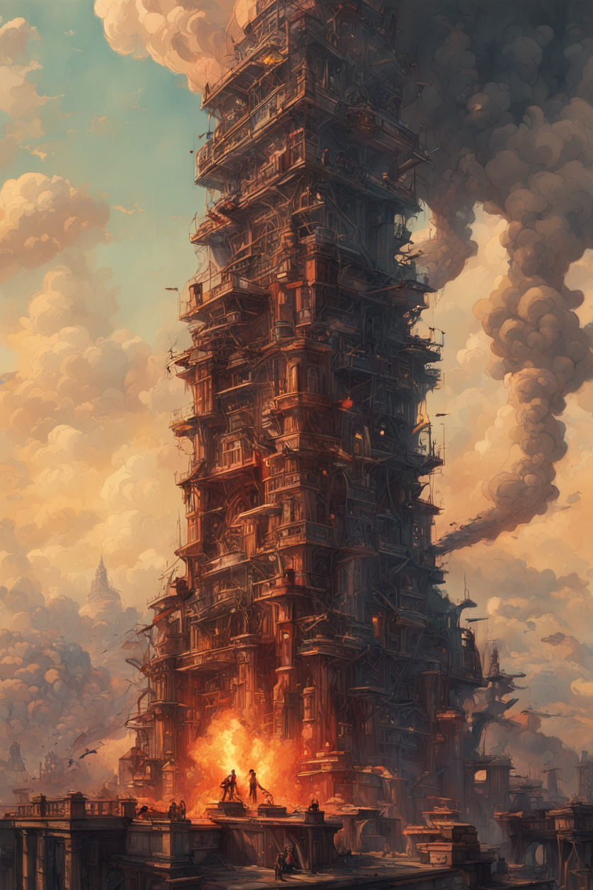 A huge tower by Dave Nibbio - Playground