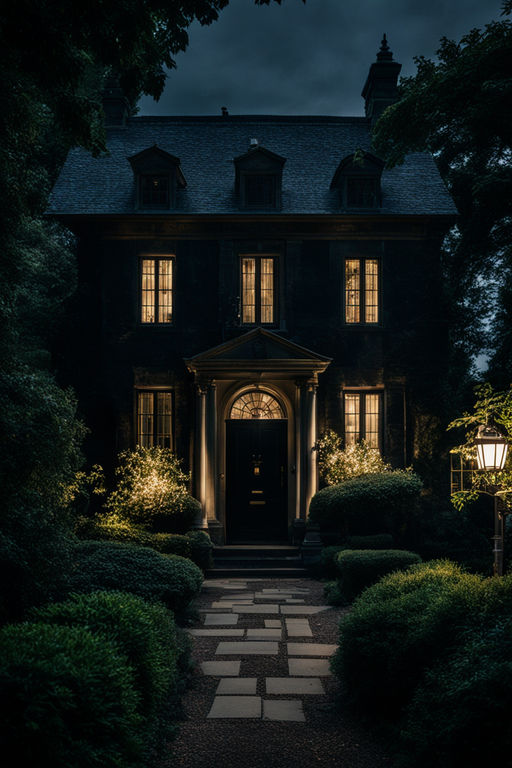 A house in the dark academia aesthetic by Karen Kaspar - Playground