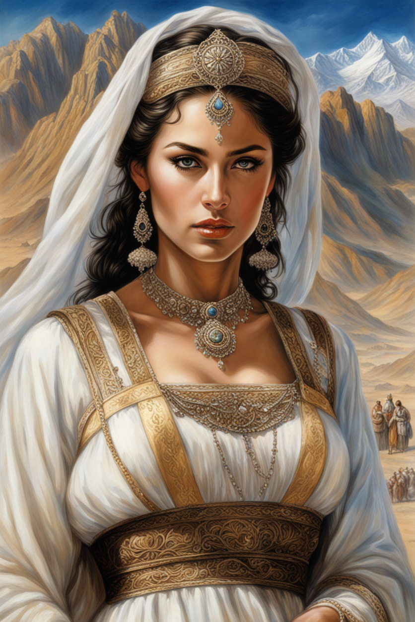 Luis Royo style hyper-photorealistic oil painting of women i... by Jure ...