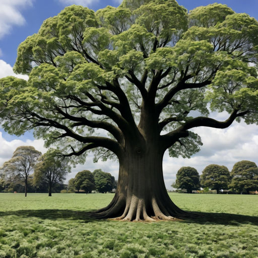 The big tree ☁️🌳 by 송경화 - Playground
