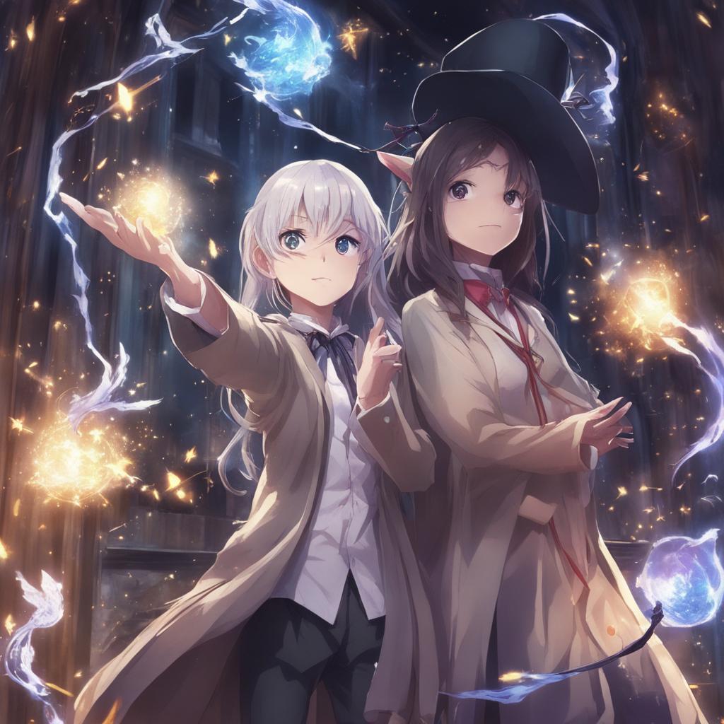 Magic, anime by kurtis trickett - Playground