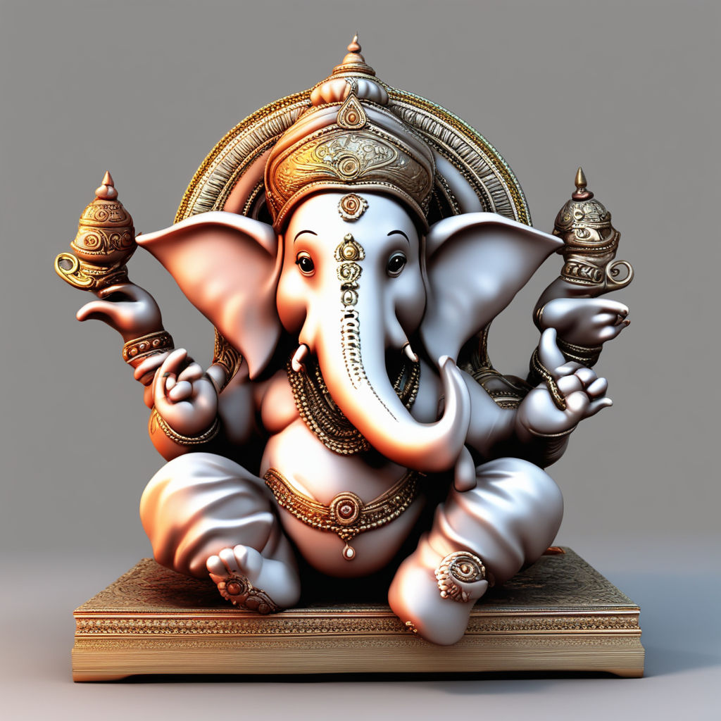 Make a Ganesh ji image 3d by Raghvendra Tiwari - Playground