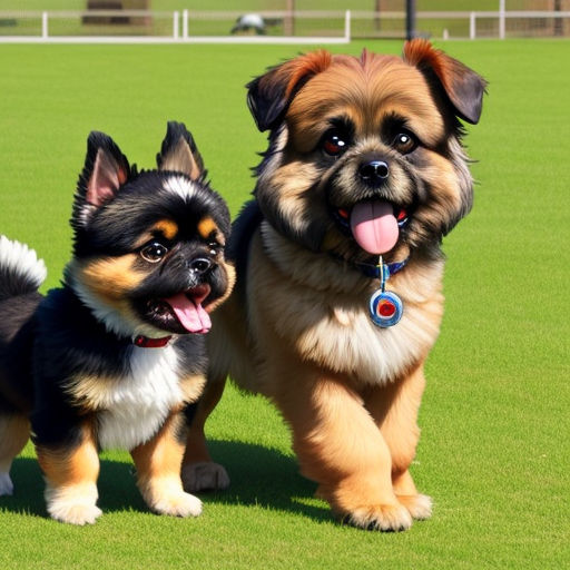 Photo of a german shepard and shih tzu breed which is cute by Prithvi ...