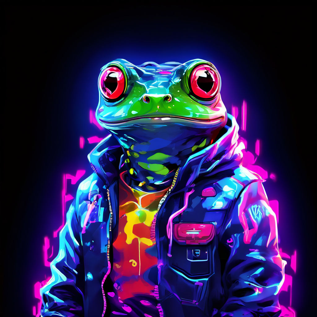 Frog avatar designed as a Chiikawa Japanese pop culture char... by Ya ...