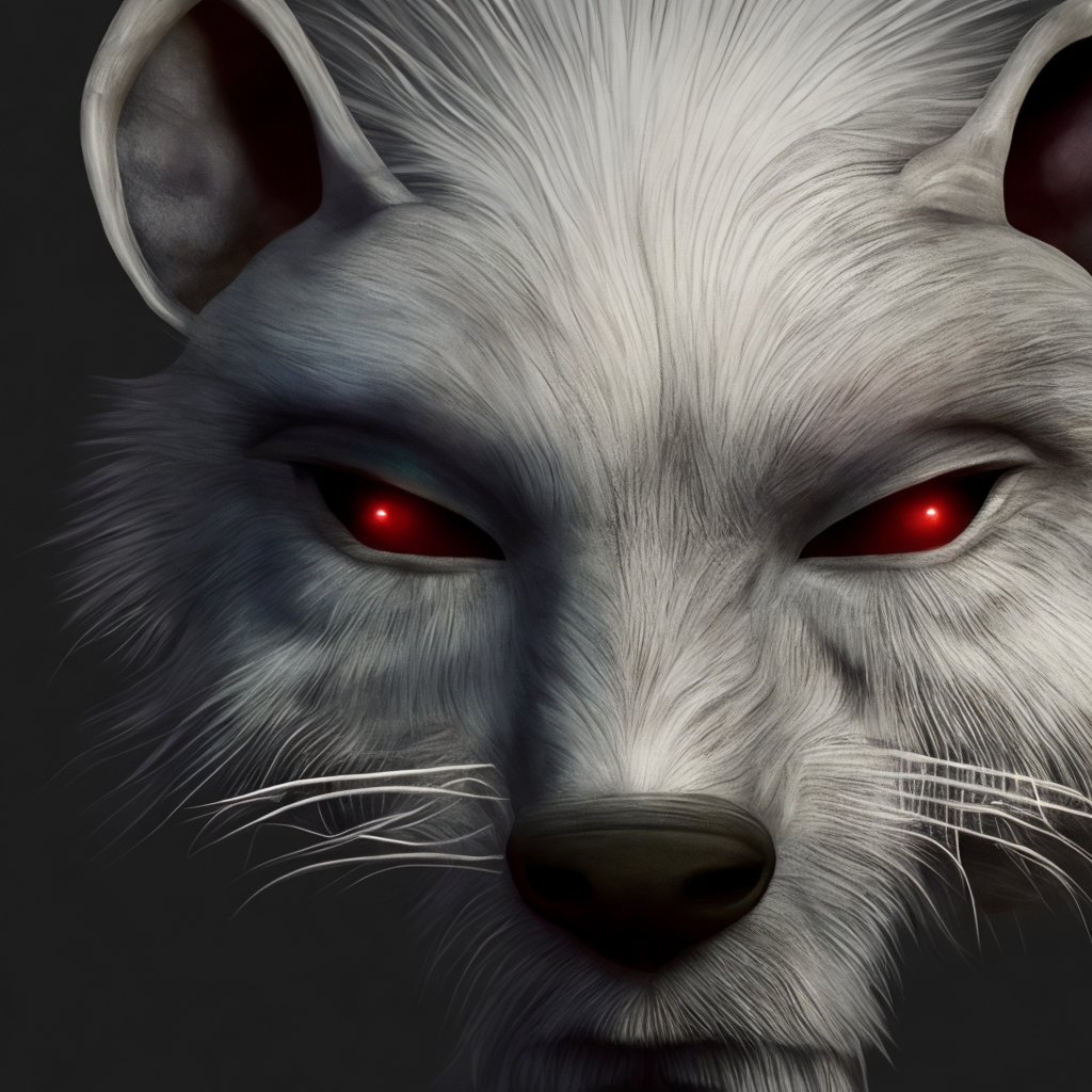 Hyper detailed super realistic 8K concept art skinwalker by M Kelly ...