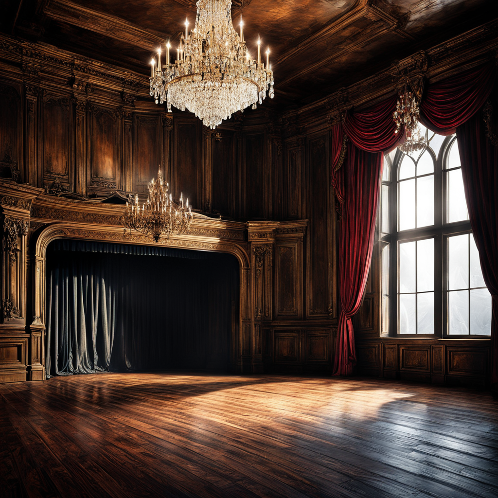 Antique opera house stage by SE U - Playground