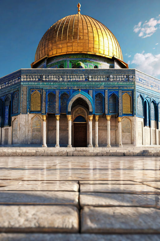 Jerusalem Al-Aqsa Mosque Square by محمد حسن - Playground
