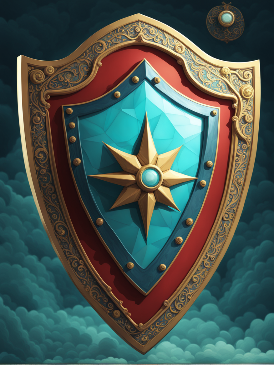 A weird beautiful shield by Lore - Playground