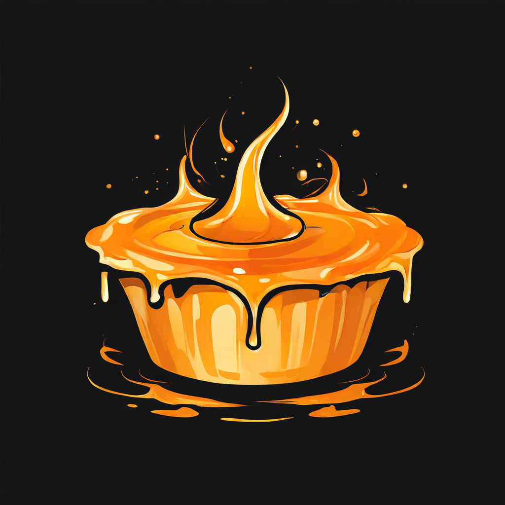Flan logo, vector by Mecha - Playground