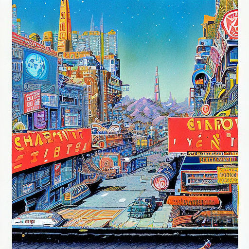 Retrofuturism style by My300Dpi - Playground