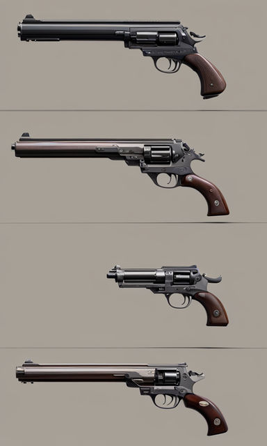 Create a visual timeline showing the evolution of firearms by Rh Musik ...