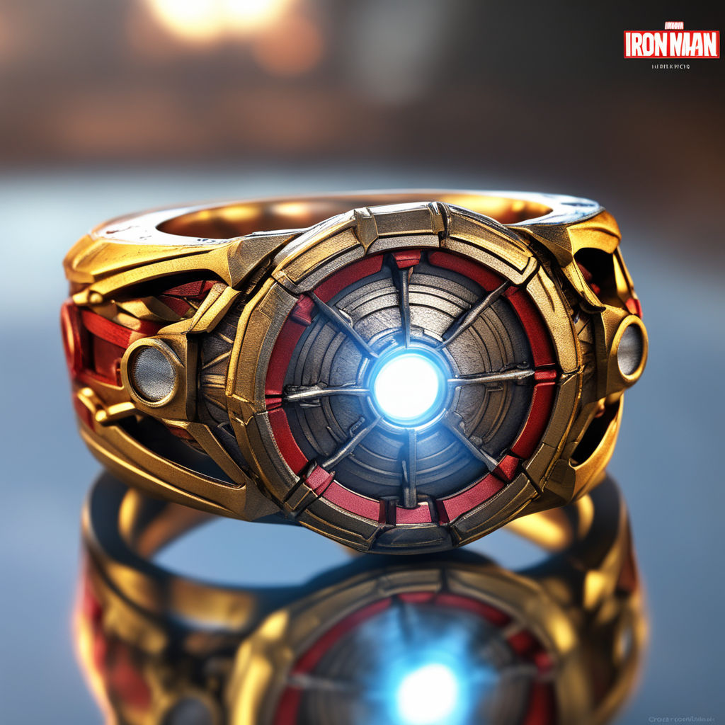 Iron man ring by movies For You - Playground