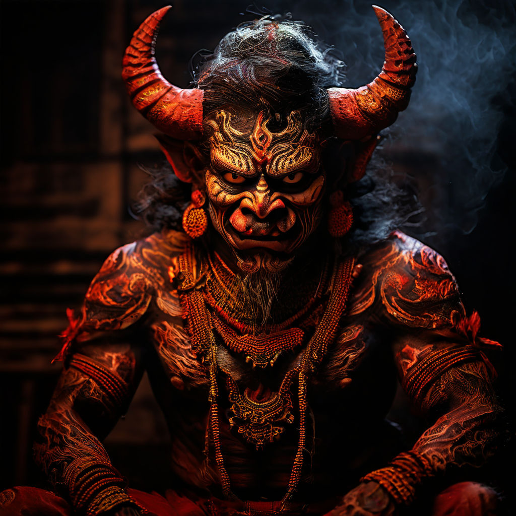 Sri Lankan Traditional Devil called "Mahasona" by ModEye Studios ...