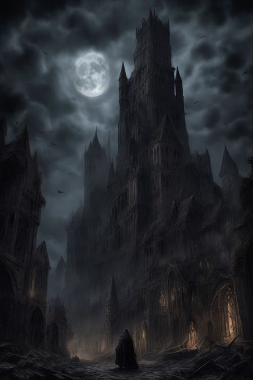 The scene takes place in a gothic setting by Zony - Playground