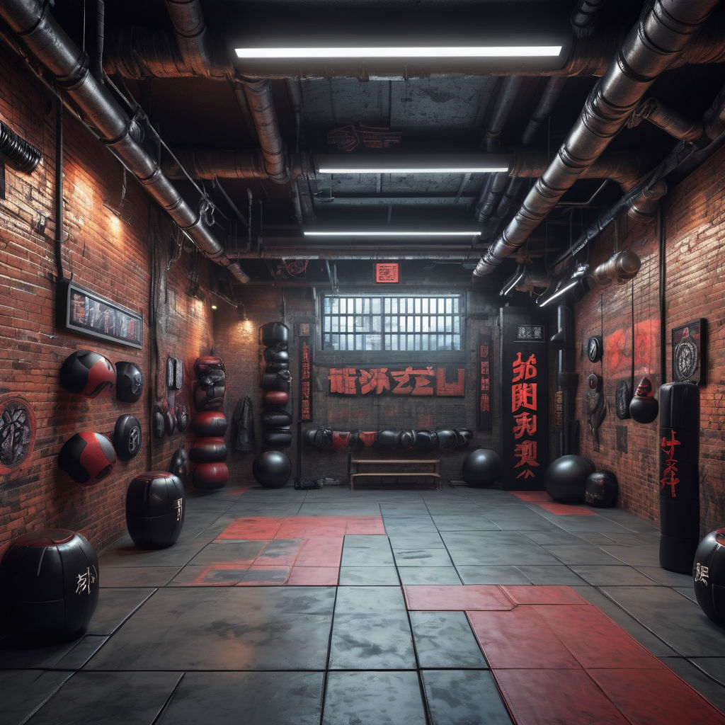 Cyberpunk realistic style by Dave Shepard - Playground