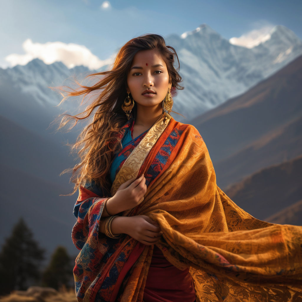 Nepali female model by Iwantto fyou - Playground
