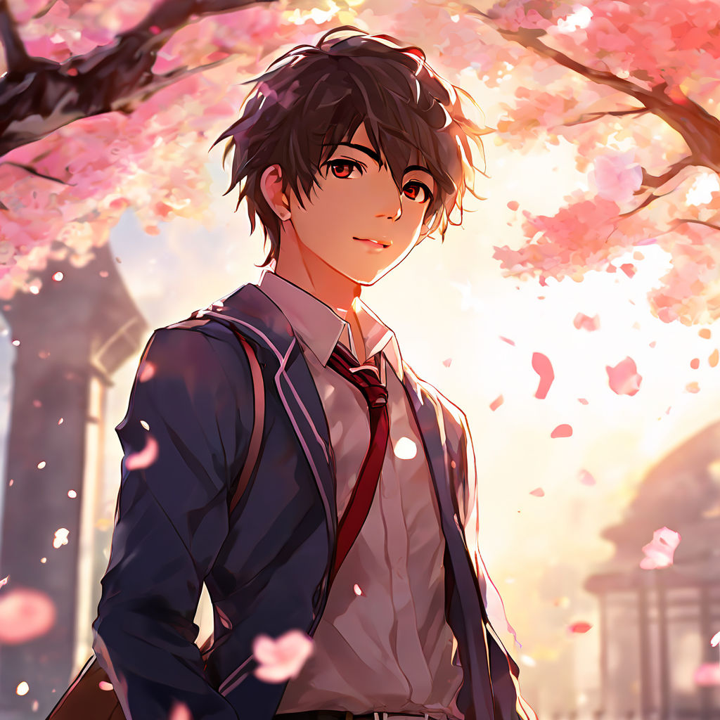 A high school anime character by CATHERINE SANDY - Playground