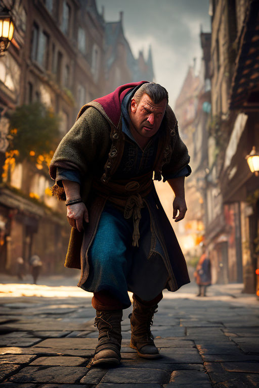 Ugly ugly [disfigured face] hunchbacked man the hunchback dr... by ...