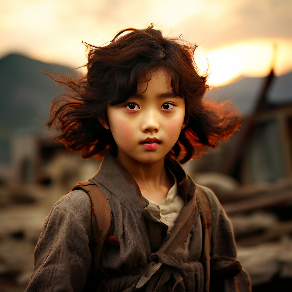 A vivacious young Korean girl of 5 years who has a cunning p... by ...