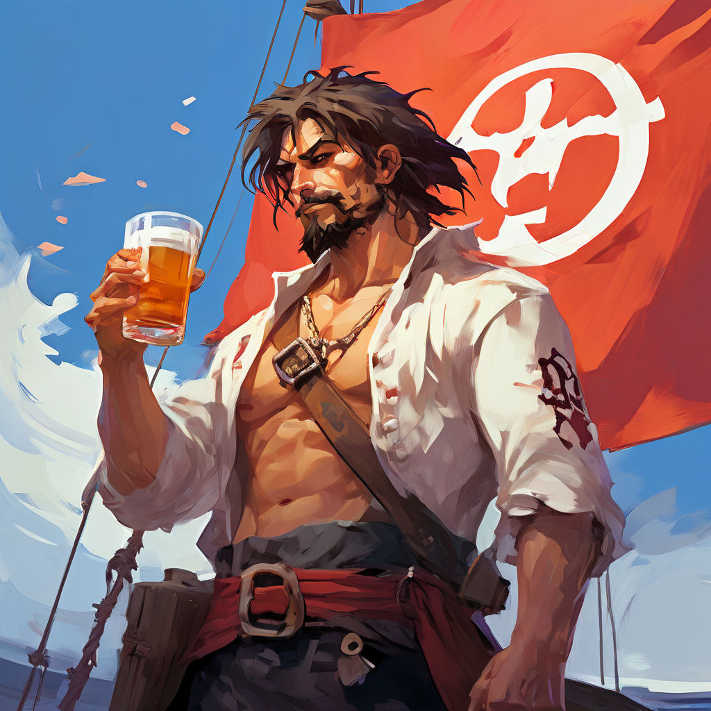 Pirate ship flag by Nasty Nate - Playground