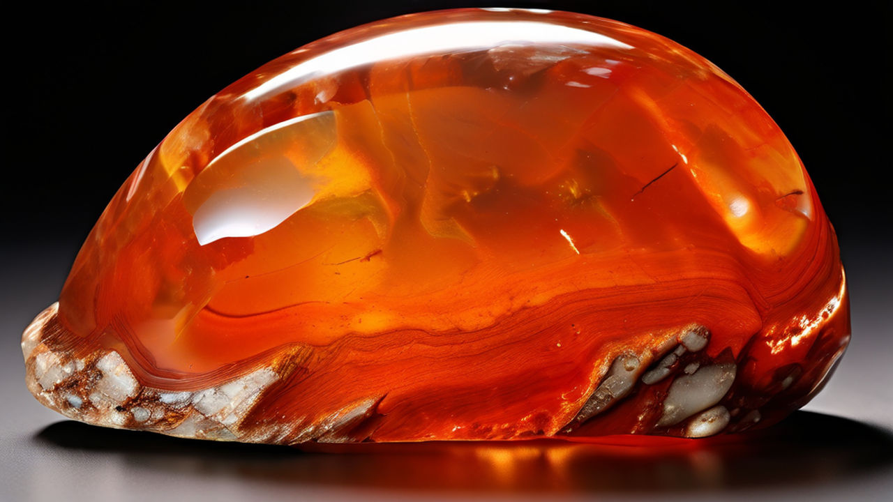Carnelian natural stone by Nova Podcast - Playground