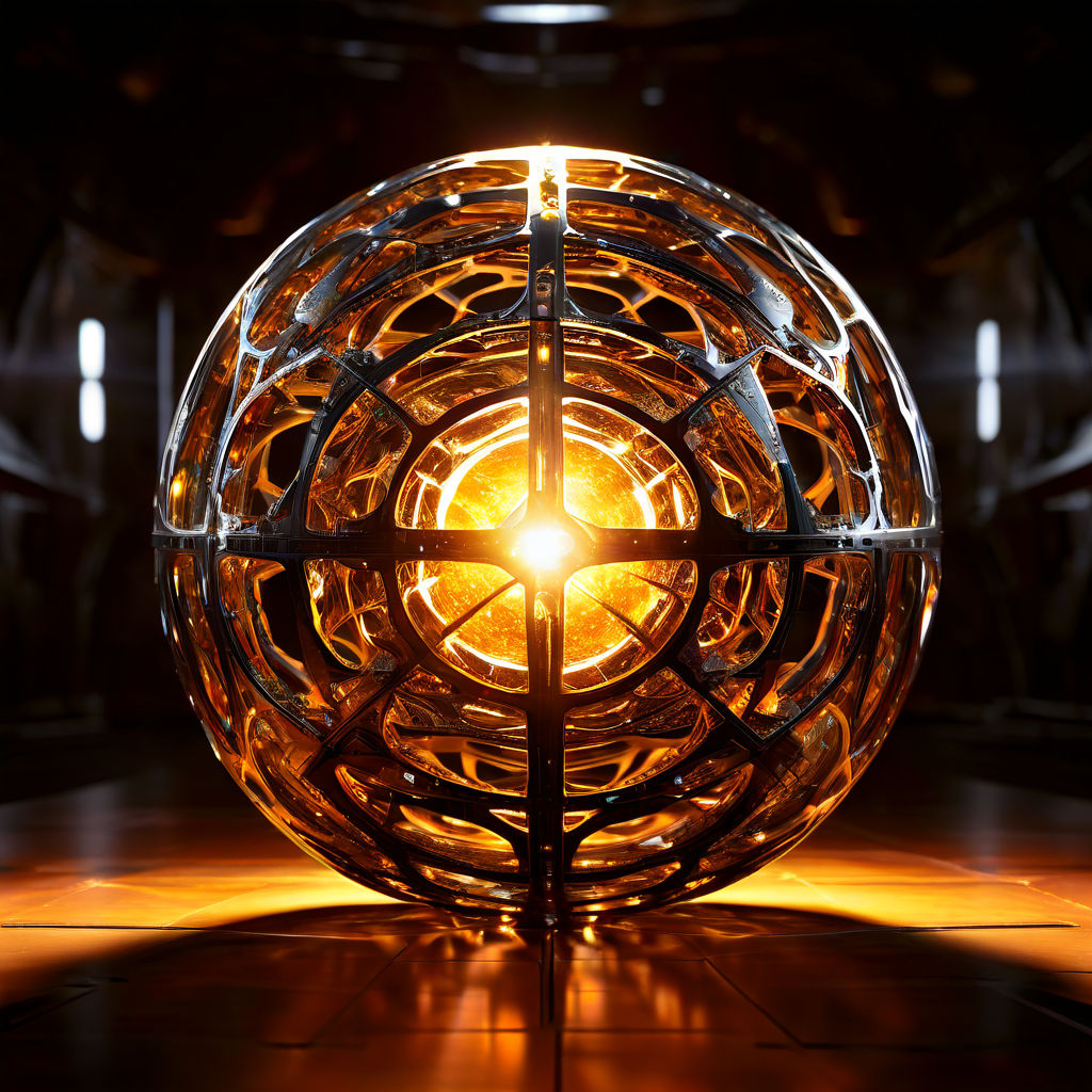 Dyson sphere encircling the Sun in space by JOSE LAFAIETE - Playground